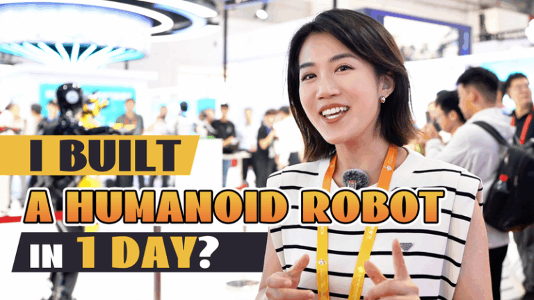 My One-Day Adventure Building a Humanoid Robot at a Chinese Expo! - My ...